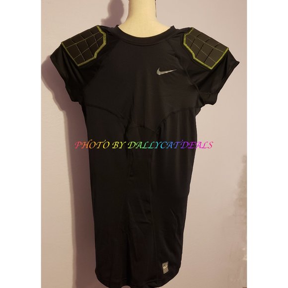 Nike | Shirts | Nwt Nike Pro Combat Mens 2 Pad Compression Shirt Black ...